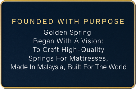 Goldenspring – Industrial Precision. Unmatched Durability.